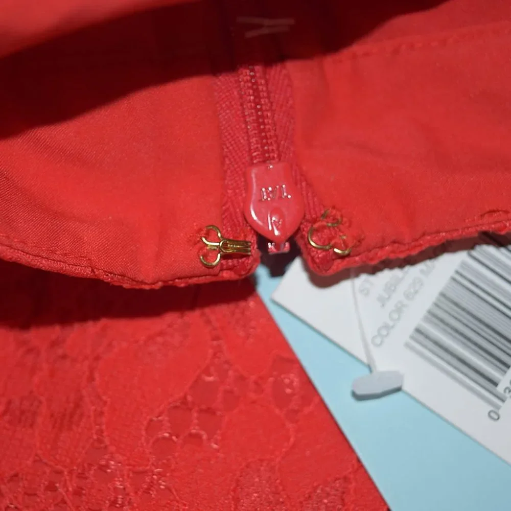 Cynthia Steffe | Skirts | Cece Red Lace Pencil Skirt | Poshmark